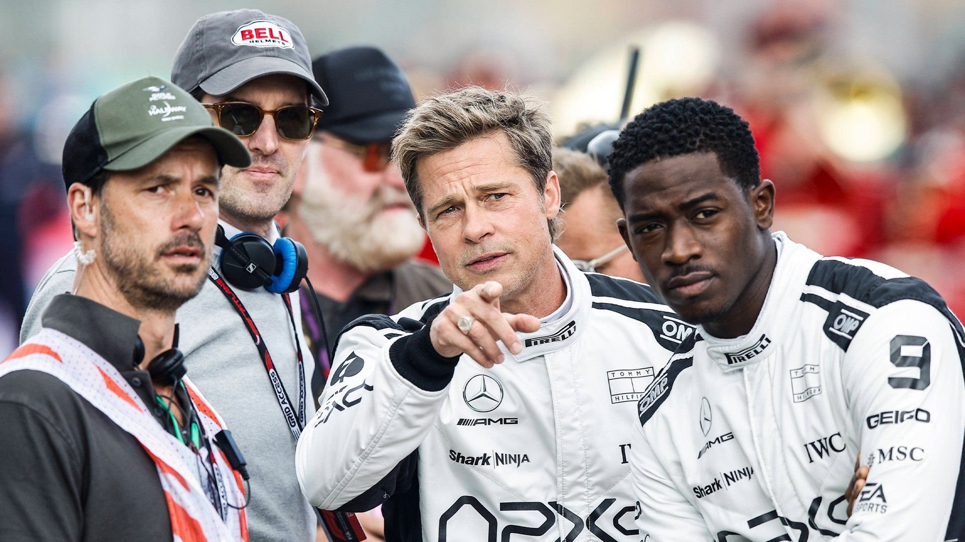 Schne Brad Pitt Formel 1 Ebenbildnull