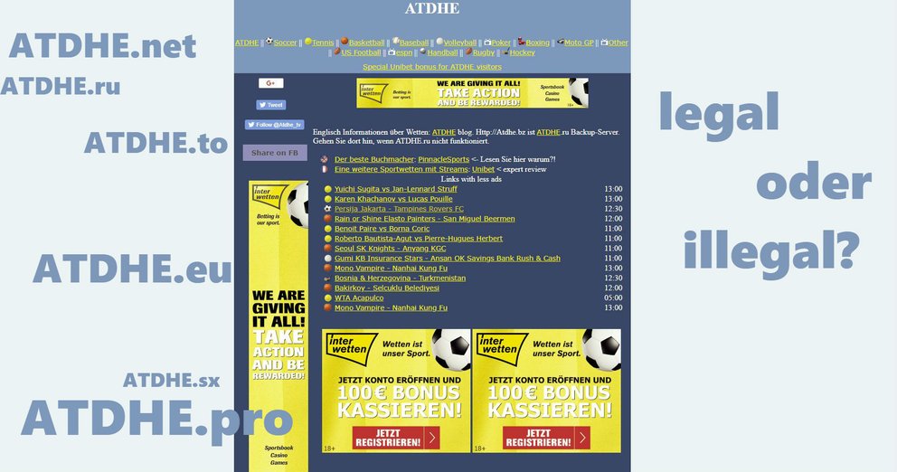 ATDHE | Live-Sport-Streams: Bundesliga & Champions League kostenlos ...