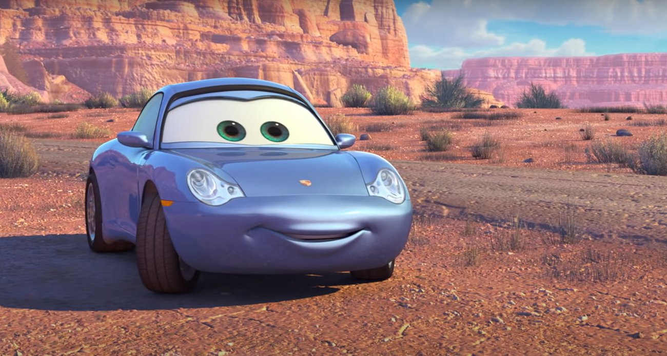 Cars Blaues Auto Name